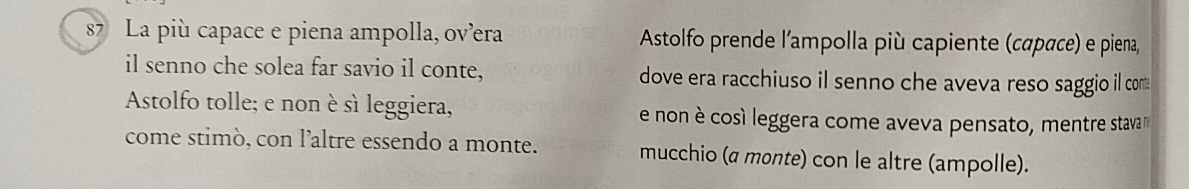 Risolto:s7 La più capace e piena ampolla, overa Astolfo prende l ...