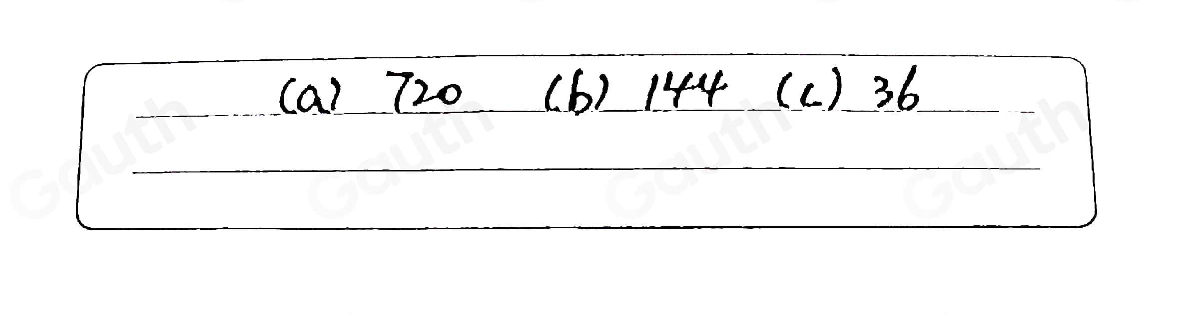 Solved: In how many ways can 3 men and 3 women be seated in a round table if (a) no restriction ...