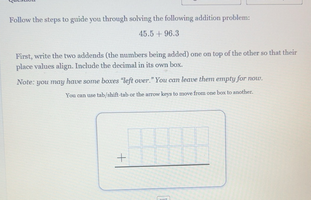 Solved: Follow the steps to guide you through solving the following ...