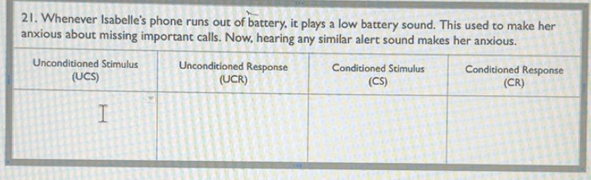 Solved: Whenever Isabelle's phone runs out of battery, it plays a low ...
