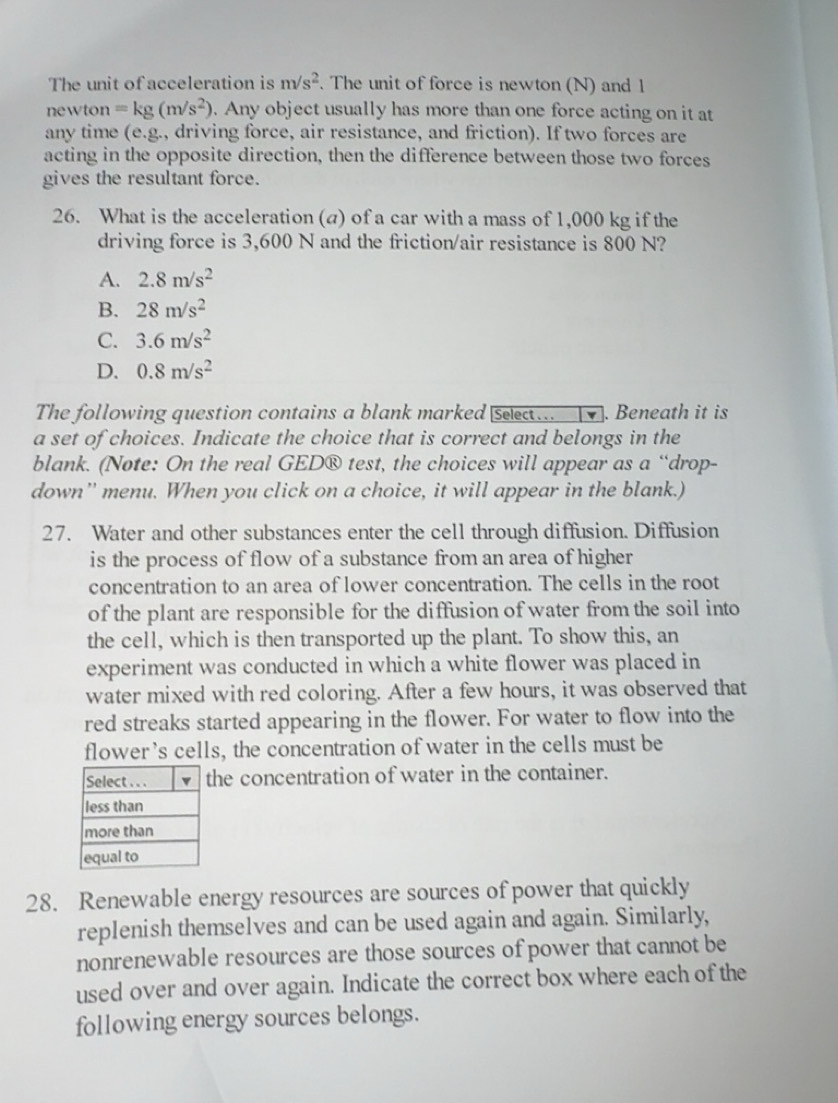 Gelöst:The unit of acceleration is m/s^2. The unit of force is newton ...