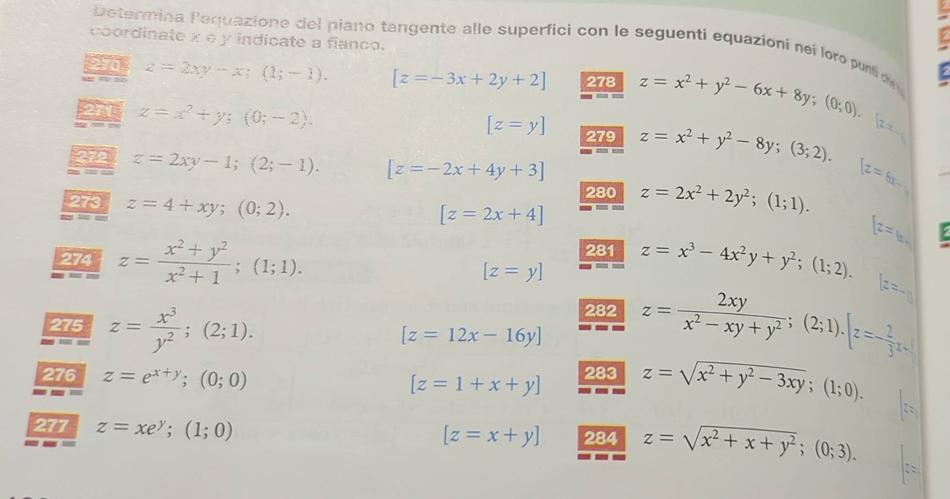 Risolto:coordinate x e y indicate a flanco. Determina Pequazione del ...