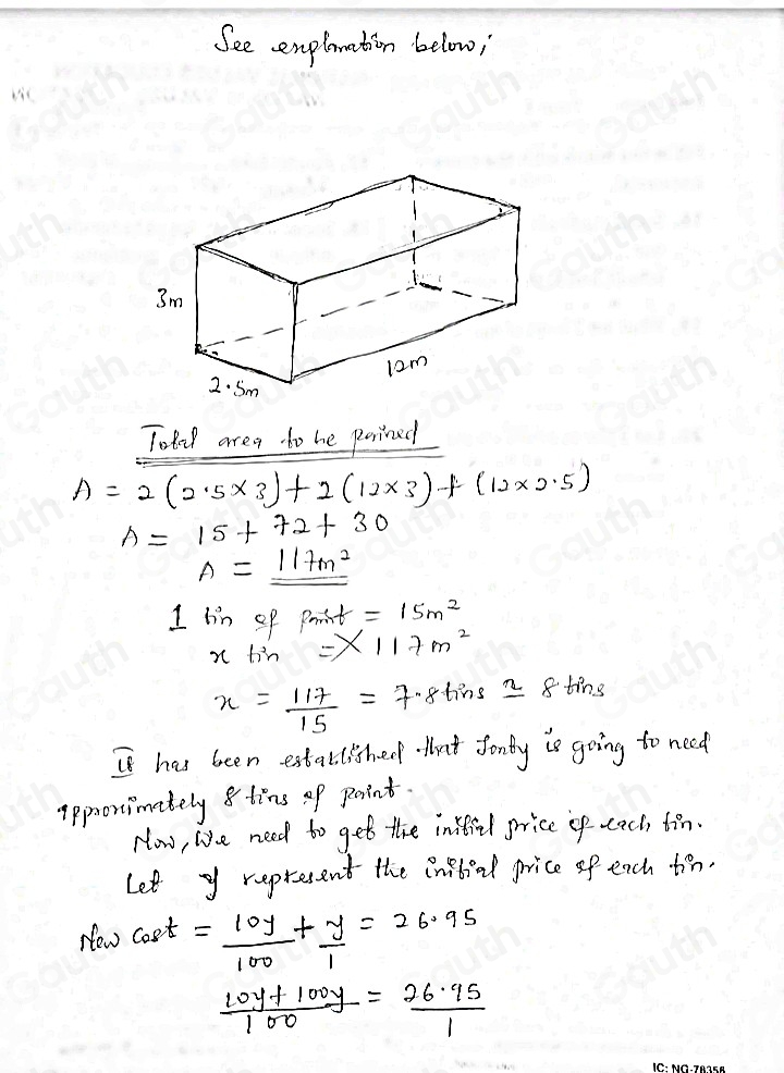 Solved: Jonty has a storage container in the shape of a cuboid, as ...
