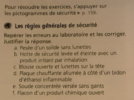 Résolu :Pour résoudre les exercices, s'appuyer sur les pictogrammes de ...