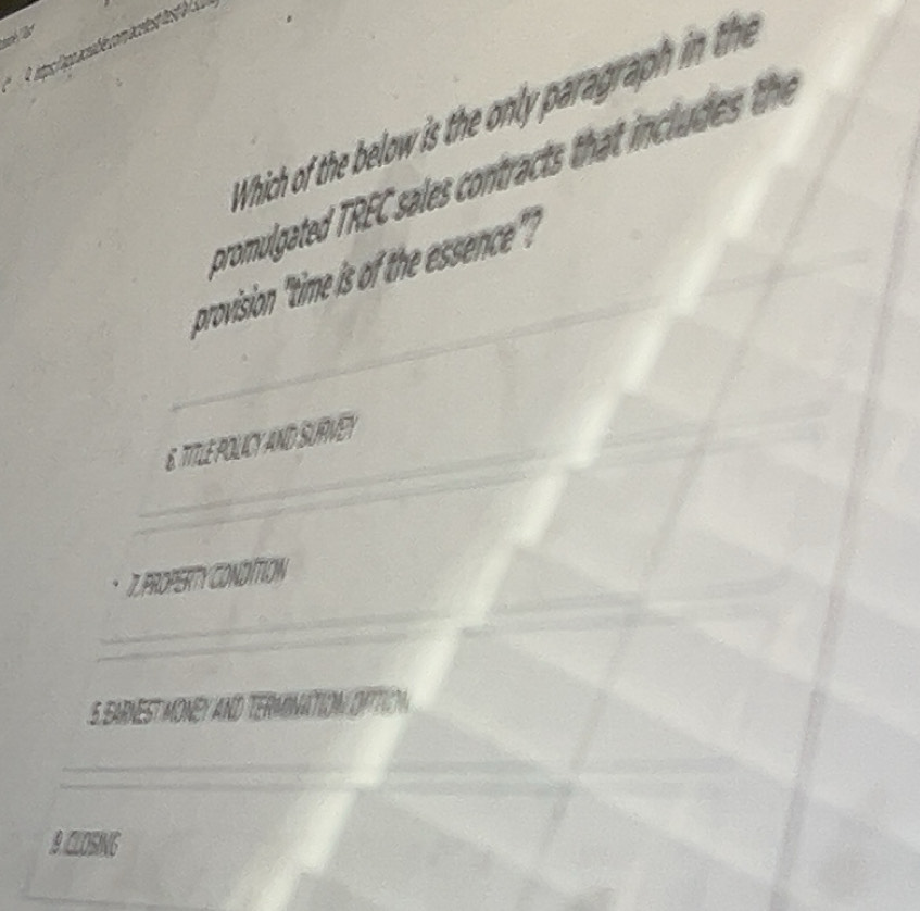 Solved: Which of the below is the only paragraph in the promulgated ...