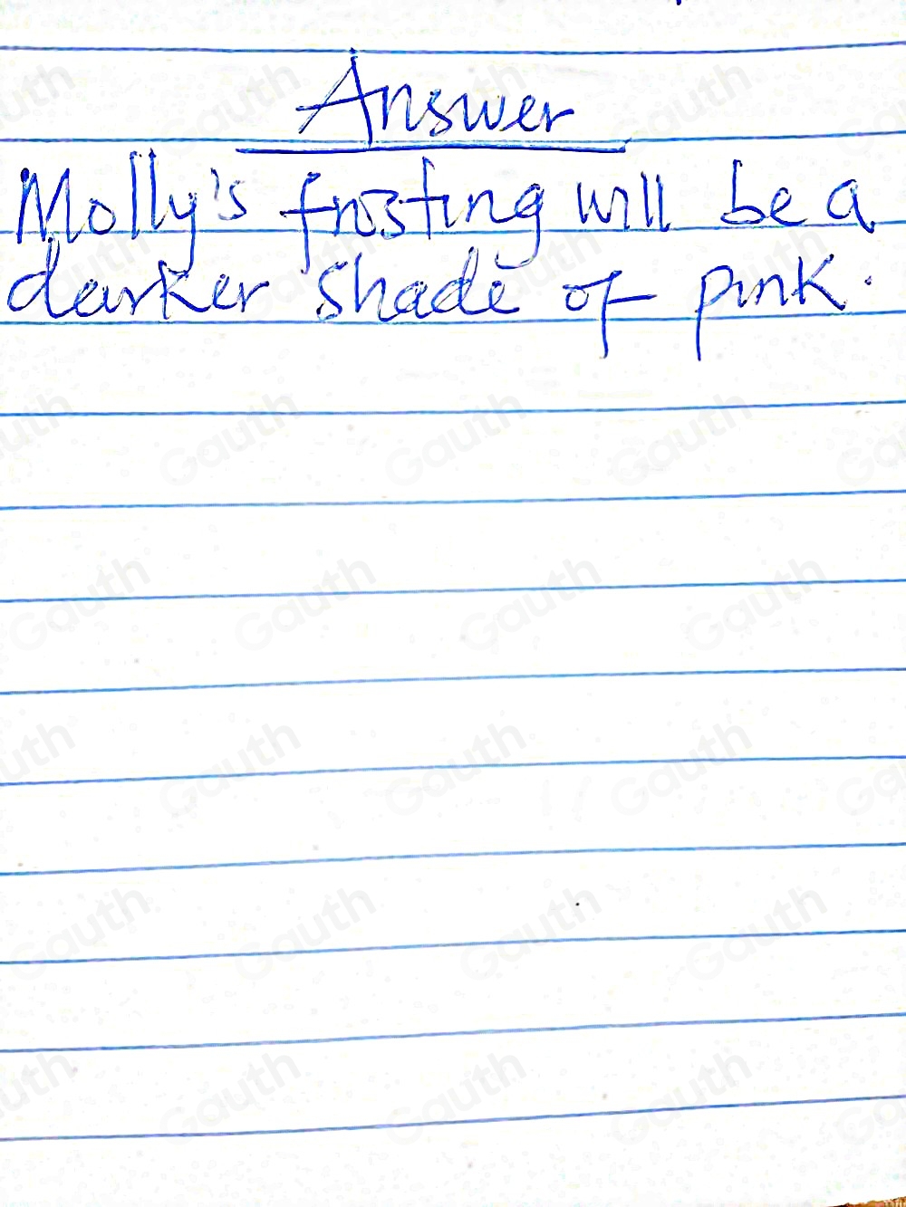 Solved: Mabel and her twin sister, Molly, are making pink frosting to ...