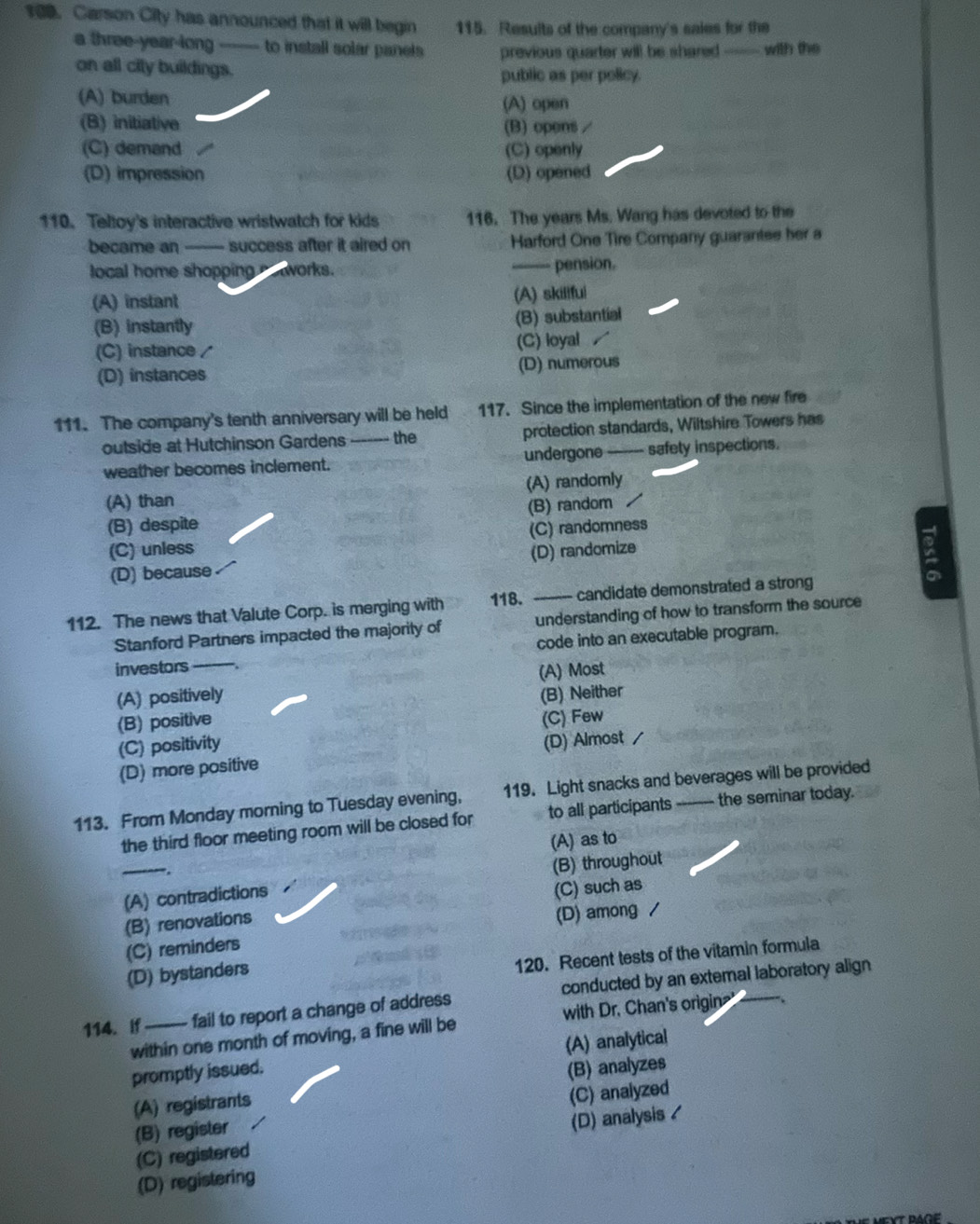 Giải quyết:Carson City has announced that it will begin 115. Results of ...