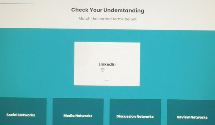Solved: Check Your Understanding Match the correct terms below ...