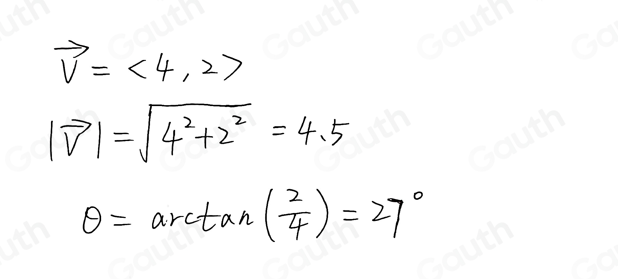Solved: Find the magnitude and direction of the vector . Round angles ...