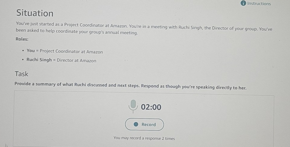 Solved: Instructions Situation You've just started as a Project ...