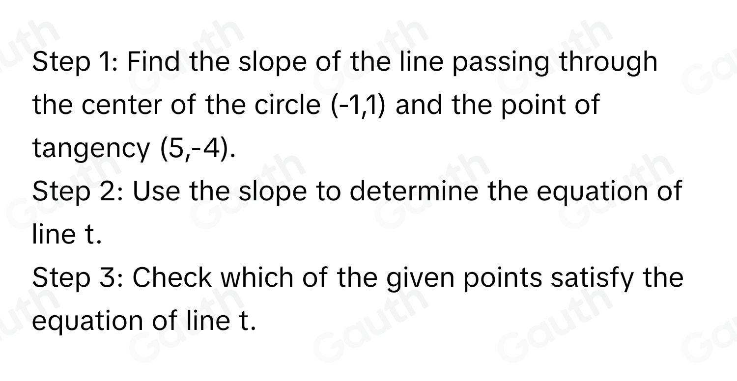 Solved: A circle in the xy -plane has its center at (-1,1) 、 Line t is ...