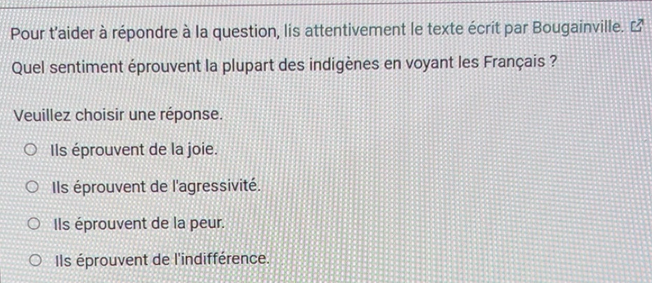 Risolto:Pour t'aider à répondre à la question, lis attentivement le ...