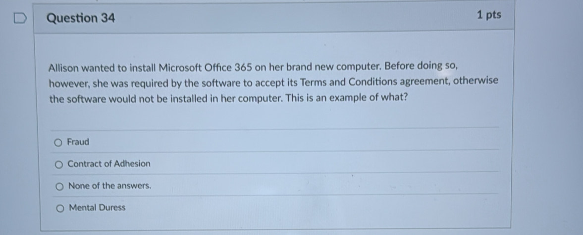 Solved: Allison wanted to install Microsoft Office 365 on her brand new ...