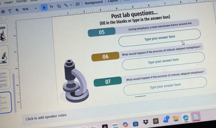 Solved: Insert Formát Layout 76% Tt Background 2 3 Post lab questions ...