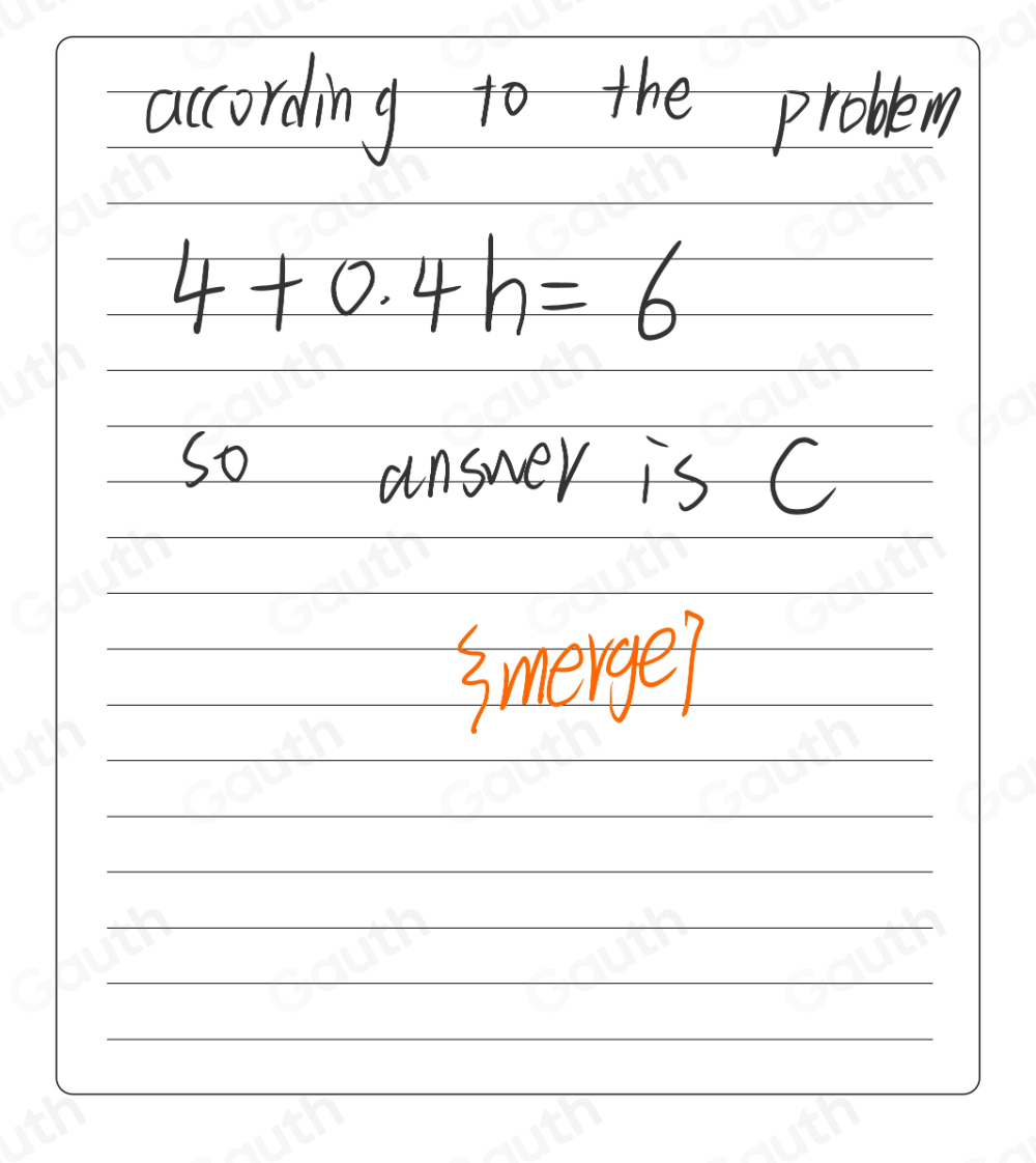 Solved: A rabbit is 4m away from its burrow. Each hop takes it 0.4 m ...