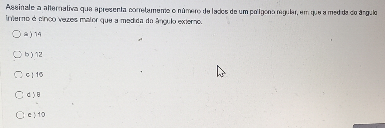 Resolvido:Assinale a alternativa que apresenta corretamente o número de ...