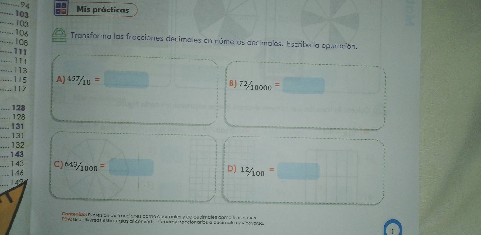 Resuelto:·...94 ..... 103 Mis prácticas ...... 103...... 106 Transforma ...
