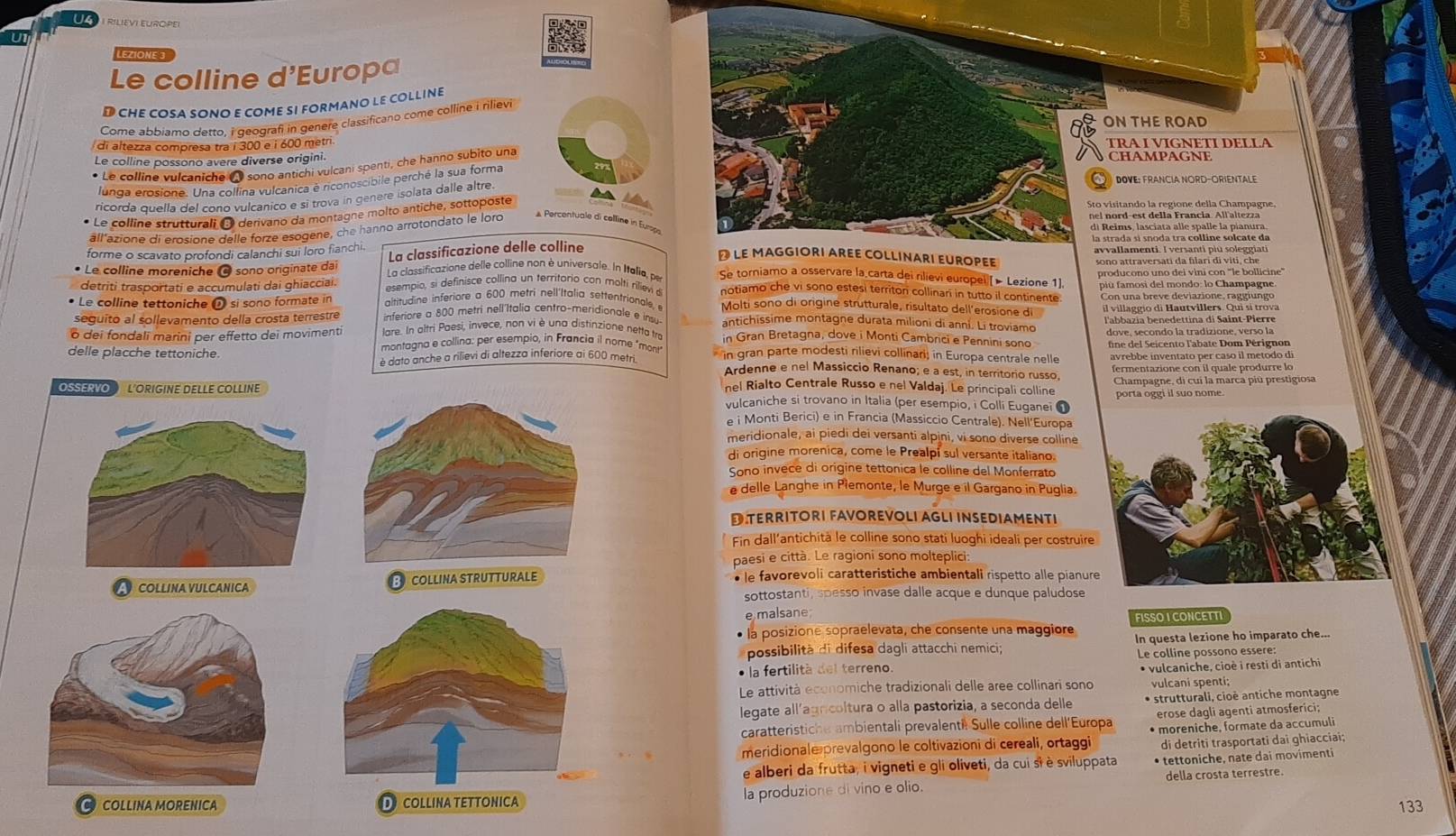 Risolto:RILiEVI EuROPEI LEZIONE 3 Le colline d’Europa D CHE COSA SONO E ...
