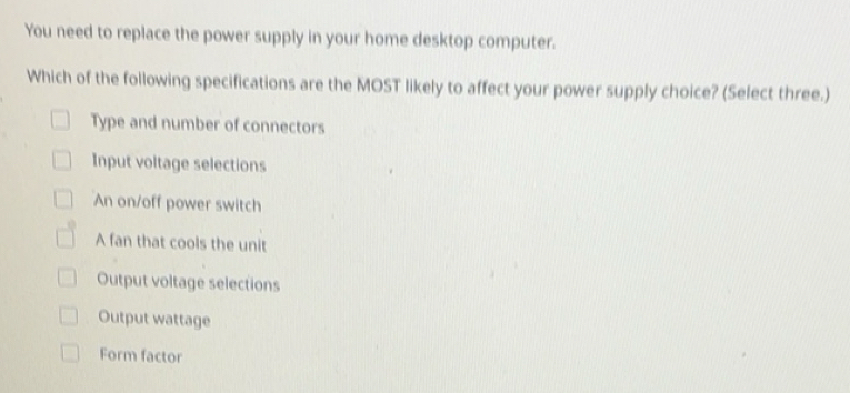 Solved: You need to replace the power supply in your home desktop ...
