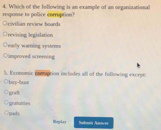 Solved: Which of the following is an example of an organizational ...