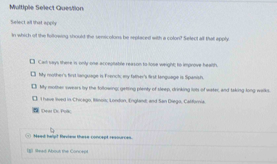 Solved: Multiple Select Question Select all that apply In which of the following should the ...