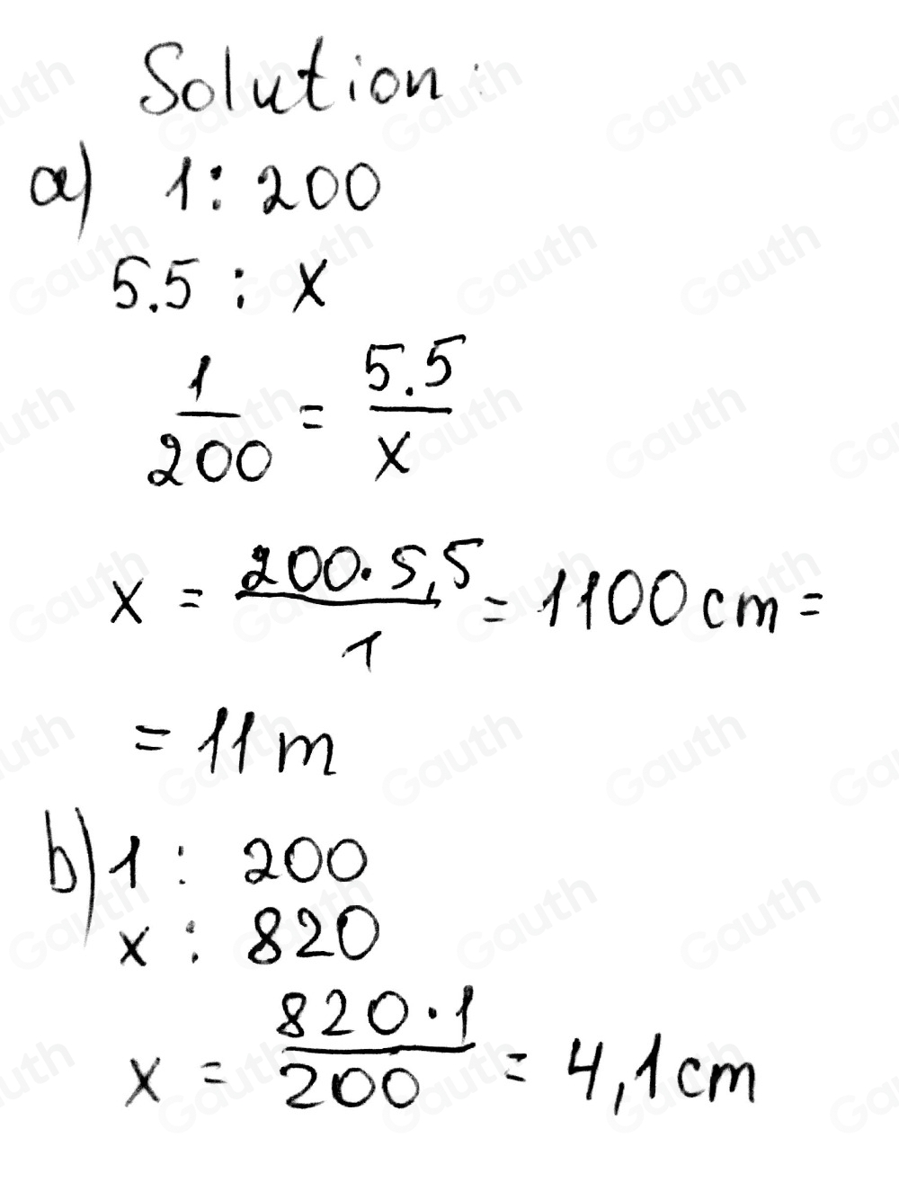 Solved: In the scale drawing below, 1 cm represents 2m. a) What is the ...