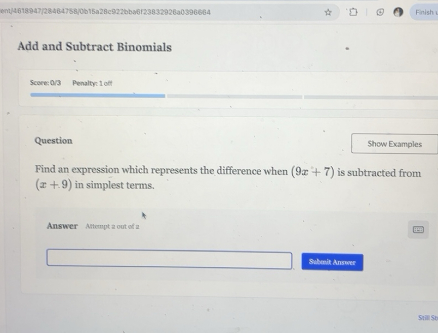 Solved: lent/4618947/28464758/0b15a28c922bba6f23832926a0396664 Finish ...
