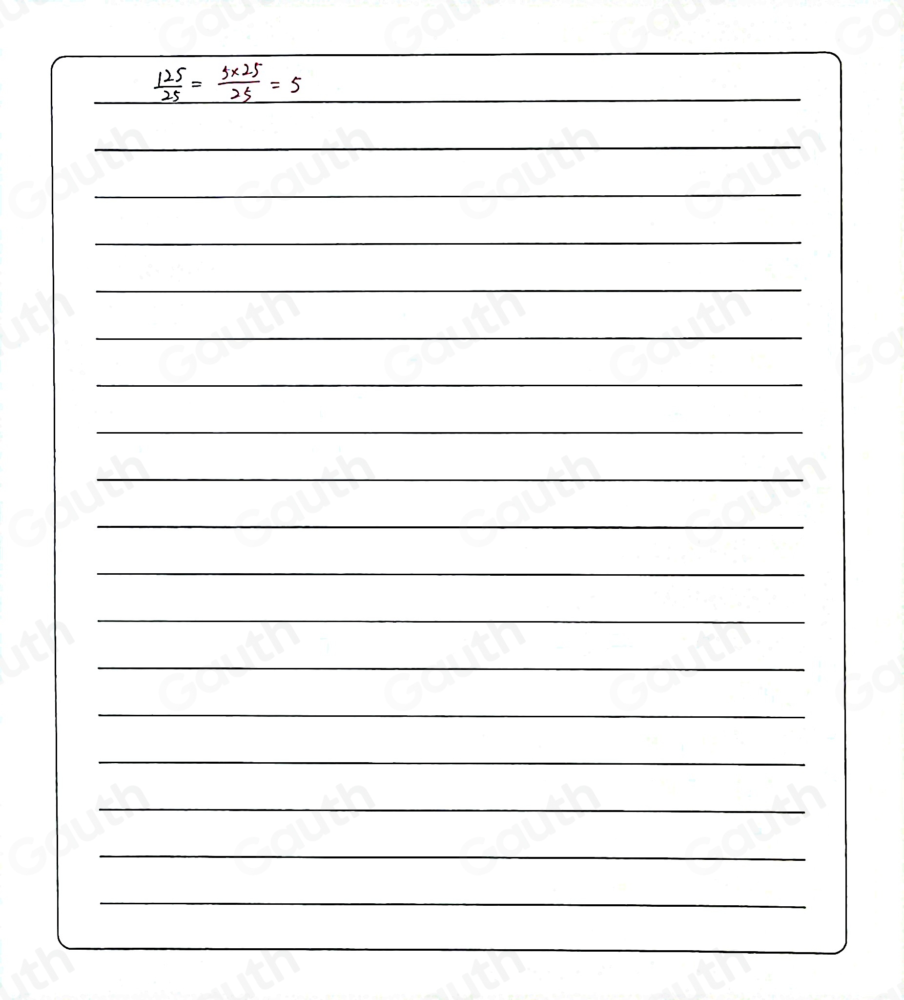 Solved: 125/25 [Math]