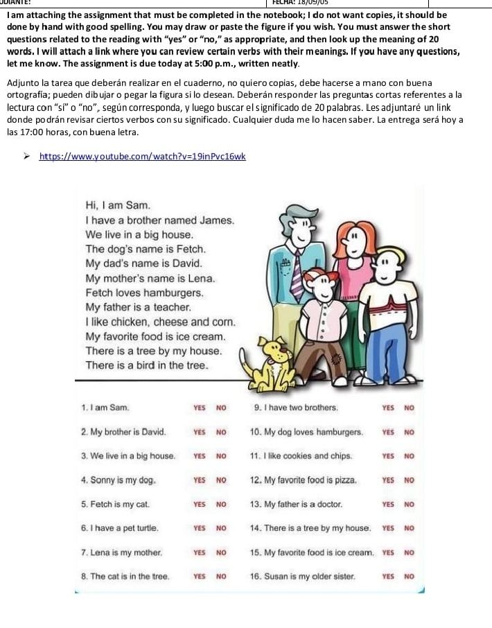 Resuelto:am attaching the assignment that must be completed in the ...