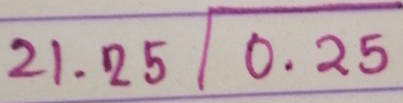 Solved: 21.25sqrt(0.25) [Math]