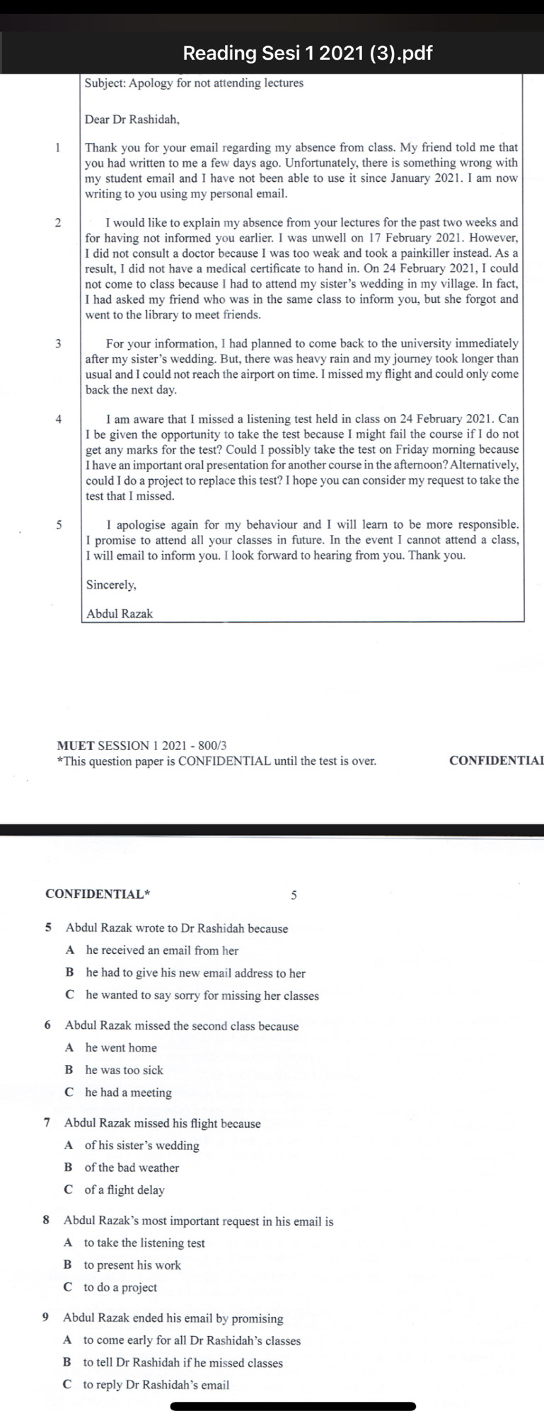 Selesai:Reading Sesi 1 2021 (3).pdf Subject: Apology for not attending ...