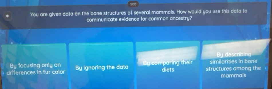 Solved: 3/20 You are given data on the bone structures of several ...