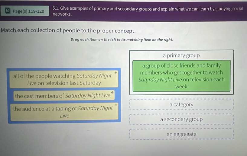 Solved: Page(s) 119-120 5.1. Give examples of primary and secondary ...