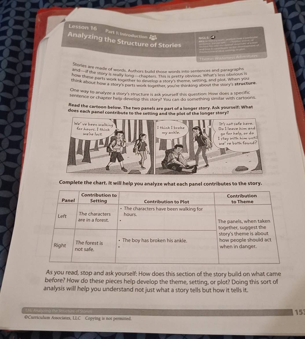 Solved: Lesson 16 Part 1: Introduction N Analyzing the Structure of ...