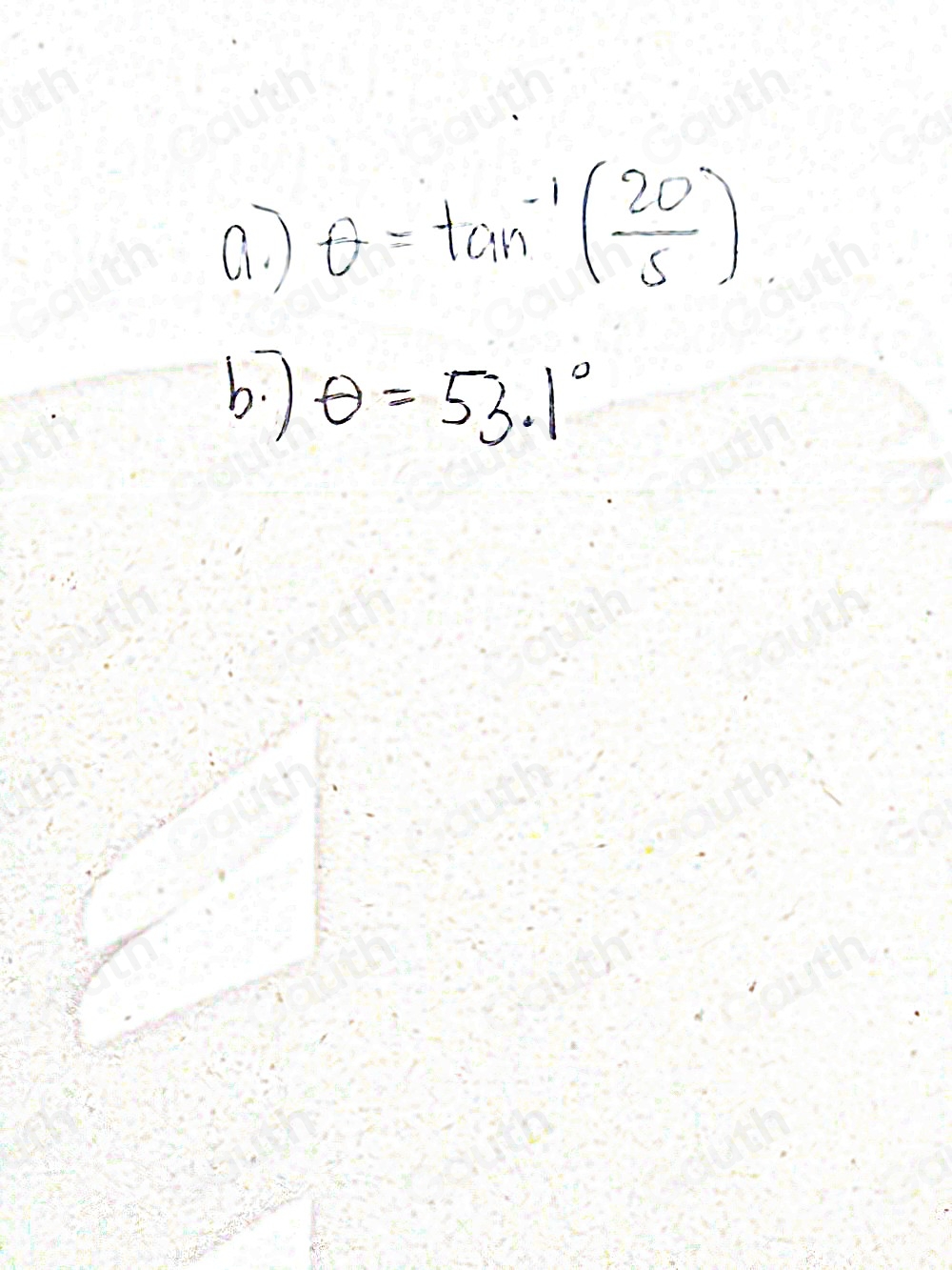 Solved: A 20-ft pole casts a shadow as shown in the figure. (a) Express ...