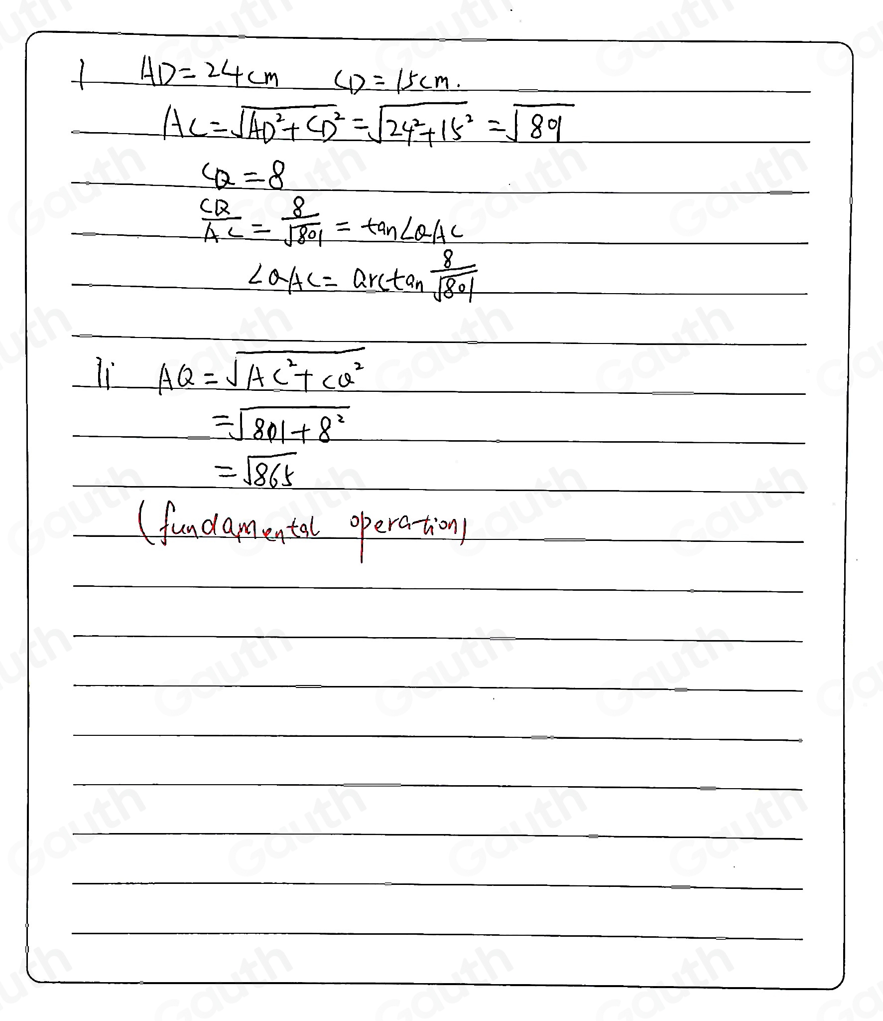 Telah dijawab:The figure shows a wedge with a horizontal base ABCD and ...