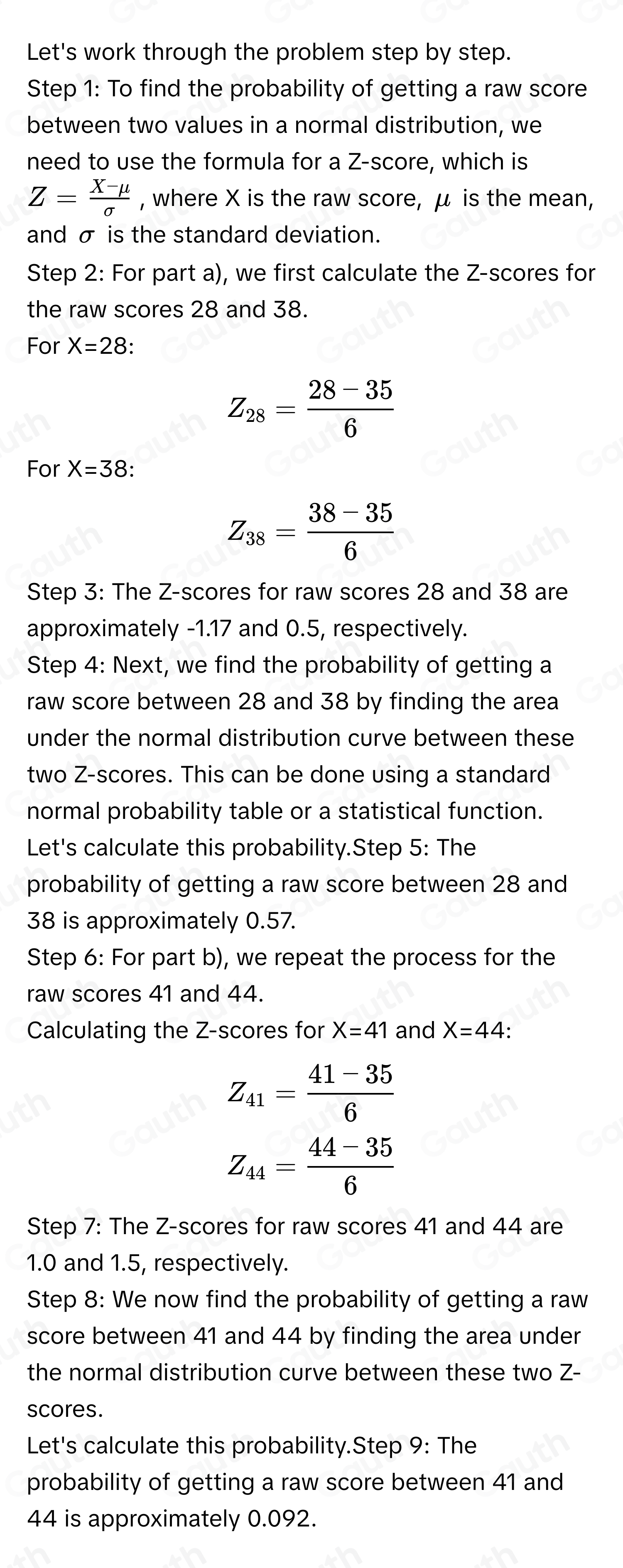 Solved: The Welcher Adult Intelligence Test Scale is composed of a ...