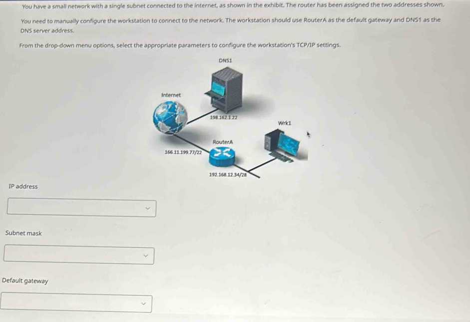 Solved You Have A Small Network With A Single Subnet Connected To The Internet As Shown In The